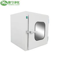 China Cleanroom Pass Box Mechanical Interlock 500x500x500mm Baking Lacquer Board Shell for sale