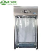China Toughened Glass Laminar Air Flow Sampling Booth 0.8KW with HEPA Filter ISO 5 Class 100 Clean Room System for sale