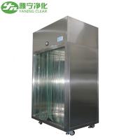 China 304 Stainless Steel Laminar Flow Clean Room Garment Cabinet 1500-2000mm Width 60-65dB Low Noise for sale