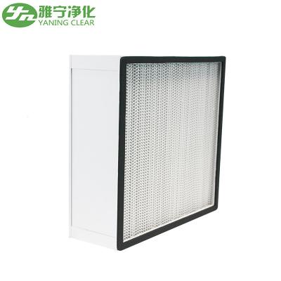 China YN-DHF HEPA Air Filter Aluminum Alloy Frame 99.99% Efficiency 610x610x120mm for sale