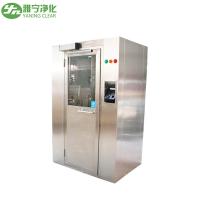 China Stainless Steel Air Shower Unit 1800x2300x1000mm with 27m/s Wind Speed for Cleanroom Applications for sale