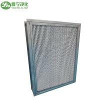 China SS304 High Temperature HEPA Air Filter Glass Fiber Media 250℃ Oven Equipment for sale