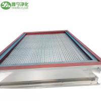 China SS304 High Temperature HEPA Air Filter Glass Fiber Media 250℃ Oven Equipment for sale