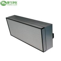 China Adjustable Air Velocity FFU Fan Filter Unit Galvanized Material For Cleanroom for sale