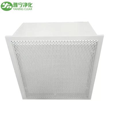 China HEPA Filter Terminal Box Class 10k 500-1600 m3/h for Cleanroom Electronic Plant for sale