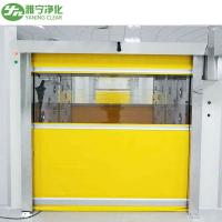 China Intelligent Cleanroom Cargo Air Shower with PVC Roller Fast Shutter Door - 25m/s Wind Speed, 99.99% HEPA Filtration for sale