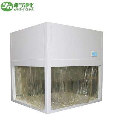 China YANING Medical Modular Horizontal Laminar Flow Mini Desk Top Hood Cabinet Clean Bench 100 Class for sale