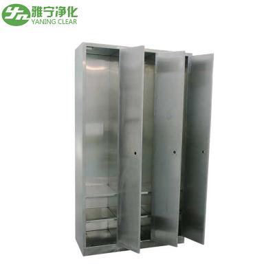 China Stainless Steel Instrument Cabinet with 5 Adjustable Shelves and 1.0-1.5mm Panel Thickness for Hospital Operating Rooms for sale