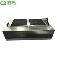 China Double Motor Fan Powered HEPA Filter FFU 615x615mm to 1175x1175mm 99.99% Efficiency Clean Room System for sale