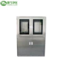 China Stainless Steel Medical Cabinet 900×400×1750mm with Glass Door and Work Surface - ISO/CE Certified for sale