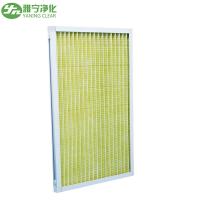 China Customizable Air Conditioner Pre Filter 90-95% G4 Efficiency with 46-96mm Frame Depth Options for sale