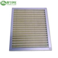 China Standard Pleated Non Woven Primary Air Filter - Custom Sizes 295x295mm to 595x595mm with 40-90% Efficiency for sale