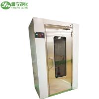China Color Steel Induction Cleanroom Air Shower Two Side Blow 1800x2300mm 380V for sale