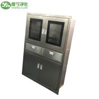 China Stainless Steel Hospital Medicine Storage Cabinet 700mm 304 Grade Adjustable Shelves for sale