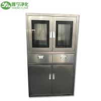 China Stainless Steel Hospital Medicine Storage Cabinet 700mm 304 Grade Adjustable Shelves for sale
