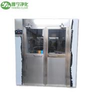 China Double Door Cleanroom Air Shower Fully Automatic Control 1500*2000*2050mm for sale