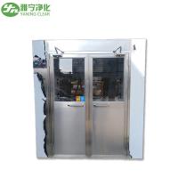China Double Door Cleanroom Air Shower Fully Automatic Control 1500*2000*2050mm for sale