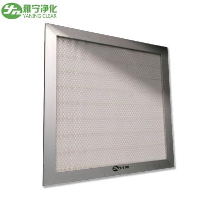 China Liquid Tank Sealed High Efficiency Air Filter 70mm/93mm Thickness with 300-2000 m³/h Air Flow for sale