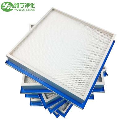 China U15 Gel Seal HEPA Filters with Blue Jelly Glue - H13/H14 Grade 99.99% Efficiency for 0.3μm Particles for sale