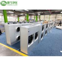 China YANING Ceiling FFU Fan Filter Unit HEPA H14 0.45m/s Cleanroom ISO14644 for sale