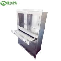 China 304 Stainless Steel Embedded Anesthesia Cabinet 1800x900x400mm for Hospital Operating Rooms with ISO Certification for sale