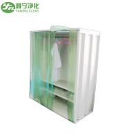 China Clean Room Clothing Storage Closet 1200-1800mm with Antistatic Curtain & Class 100 Cleanliness for sale