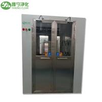 China Double Door Air Shower for ISO 8 Clean Rooms - 2000x2000x2150mm with 2.2KW Power and 28m/s Air Flow for sale