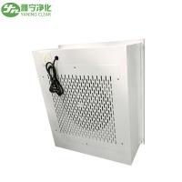 China 220V 50HZ Clean Room HEPA Filter Box with Draught Fan 1800m³/H Air Volume 120W Power for sale