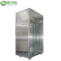 China Toughened Glass Laminar Air Flow Sampling Booth 0.8KW with HEPA Filter ISO 5 Class 100 Clean Room System for sale
