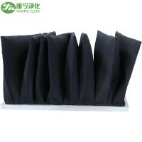 China Pleated Panel Air Filter H13/H14 with Active Carbon Granule for Clean Room FFU - 295×295×21mm to 595×595×21mm for sale