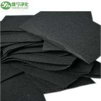China Pleated Panel Air Filter H13/H14 with Active Carbon Granule for Clean Room FFU - 295×295×21mm to 595×595×21mm for sale