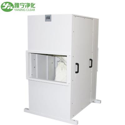 China HEPA Fresh Air Supply Cabinet 1000m3/H Powder Coated Steel Plate Clean Room Ventilation for sale