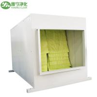China Clean Room Fresh Air Cabinet 220V 50Hz H13 HEPA Filter Powder Coated Steel Frame for sale