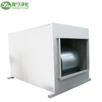 China Clean Room Fresh Air Cabinet 220V 50Hz H13 HEPA Filter Powder Coated Steel Frame for sale