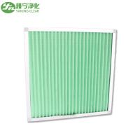 China Anti-Static Primary Pocket Air Filter 520x520x21mm with Metal Mesh, F5-F8 Efficiency, 3200 m³/h Air Flow for sale