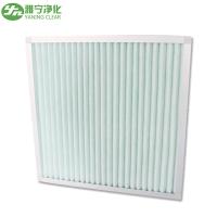 China Anti-Static Primary Pocket Air Filter 520x520x21mm with Metal Mesh, F5-F8 Efficiency, 3200 m³/h Air Flow for sale