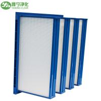 China Plastic Frame V Bank Pocket Air Filter H10 HEPA 595×595×295mm 2800-4900 m³/h Air Volume for sale