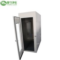 China Stainless Steel Pass Through Cabinet 800x800x800mm Clean Room Pass Box with Electronic Interlock for sale
