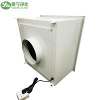 China BFU Powder Coating Steel Blower Filter Unit Hepa Box H13-U15 1500m3/h 130W Low Noise for sale