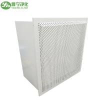 China BFU Powder Coating Steel Blower Filter Unit Hepa Box H13-U15 1500m3/h 130W Low Noise for sale