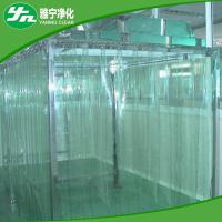 China Softwall/Hardwall Clean Room Booth with 100-100000 Class Level, 0.3-0.5 m/s Air Velocity & 220V Power Supply for sale