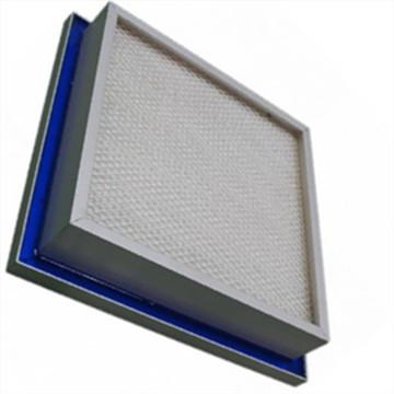 China ULPA High Sealing HEPA Air Filter 70-93mm Aluminum Frame for Hospital Pharmaceutical Cleanrooms for sale