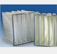 China MERV 8-15 Medium Efficiency Pocket Air Filter 3200m³/H Air Volume with Framed and Frameless Options for sale