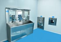 China Custom Hospital Medical Hand Wash Sink Full Stainless Steel 304 1000x600x1780mm for sale