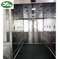 China Industrial Custom Cleanroom Air Shower Channel 380V 25m/s High Speed Dust Removal for sale