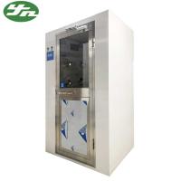 China Powder Coating Cleanroom Air Shower Unit For Double Persons Double Blows for sale