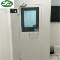 China Powder Coating Cleanroom Air Shower Unit For Double Persons Double Blows for sale