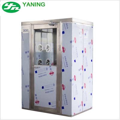 China 304 Stainless Steel Cleanroom Air Shower 25m/s Wind Speed 380V 50Hz Automatic Sensor for sale