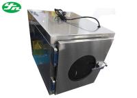 China 304 Stainless Steel Cleanroom Pass Box with UV Sterilization and Mechanical Interlock for Food Industry for sale