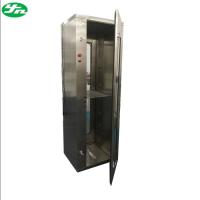 China SS304 Clean Room Pass Box 10 UV Lamps 220V 50HZ 740x650x2200mm Electronic Interlock for sale
